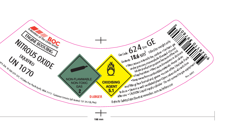 624GE BOC N20 ENGINE BOOSTING GE SIZE | Black Cat Gas